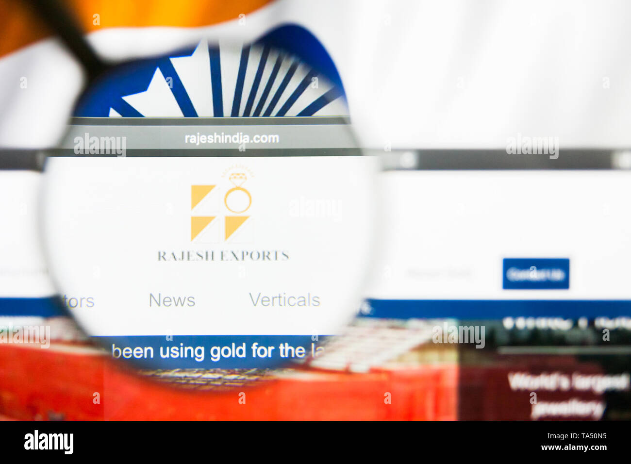 Rajesh Logo Rajesh Exports India Finance Business Limited Company,