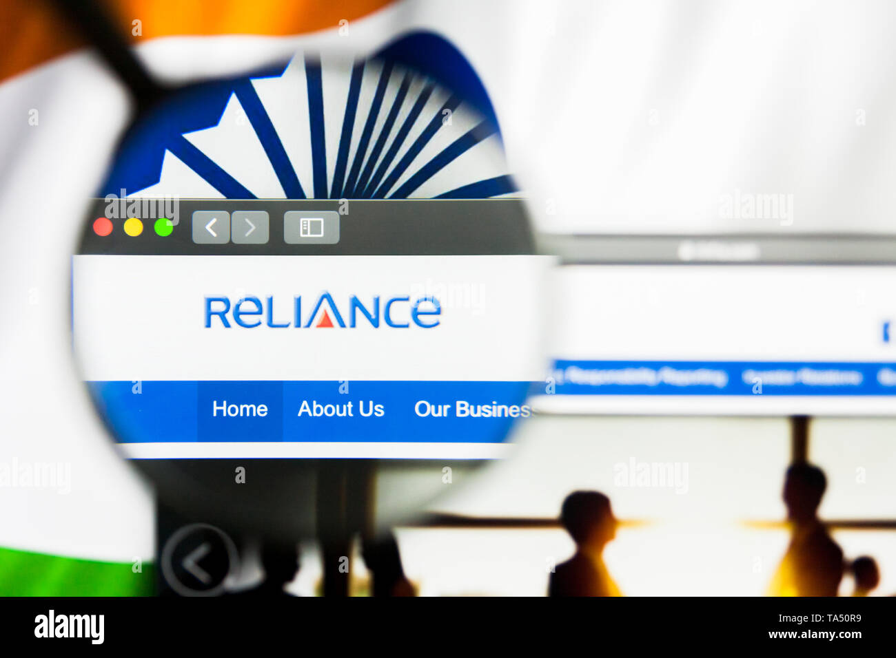 Reliance Infrastructure Logo