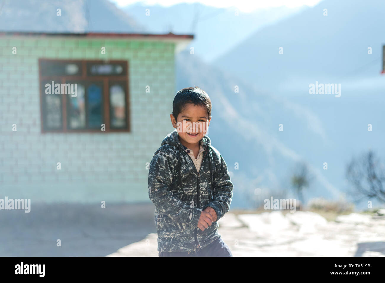 Kullu, Himachal Pradesh, India - December 08 2018 : Photo of himalayan ...