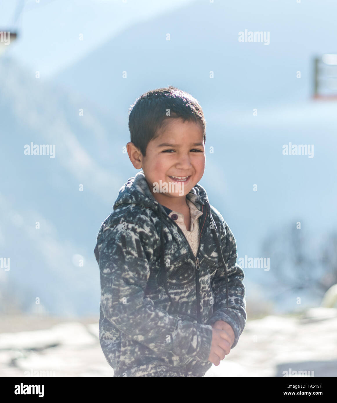 Kullu, Himachal Pradesh, India - December 08 2018 : Photo of himalayan ...