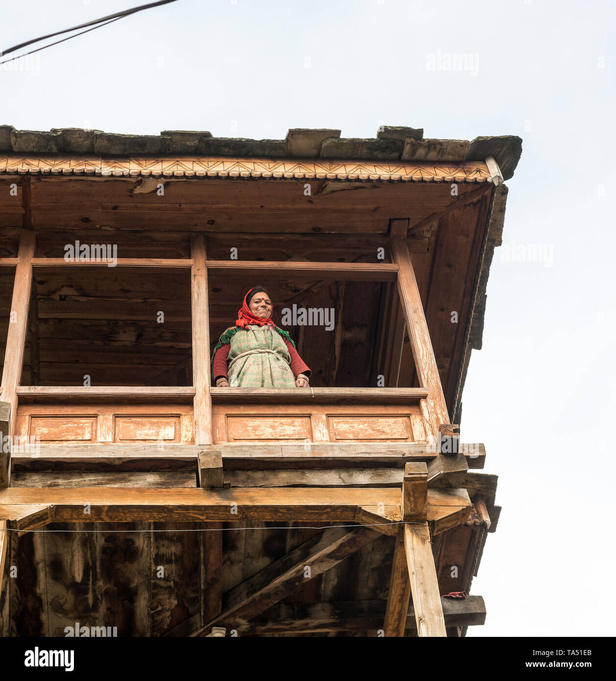 Kullu, Himachal Pradesh, India - December 13, 2018 : Photo of himalayan ...