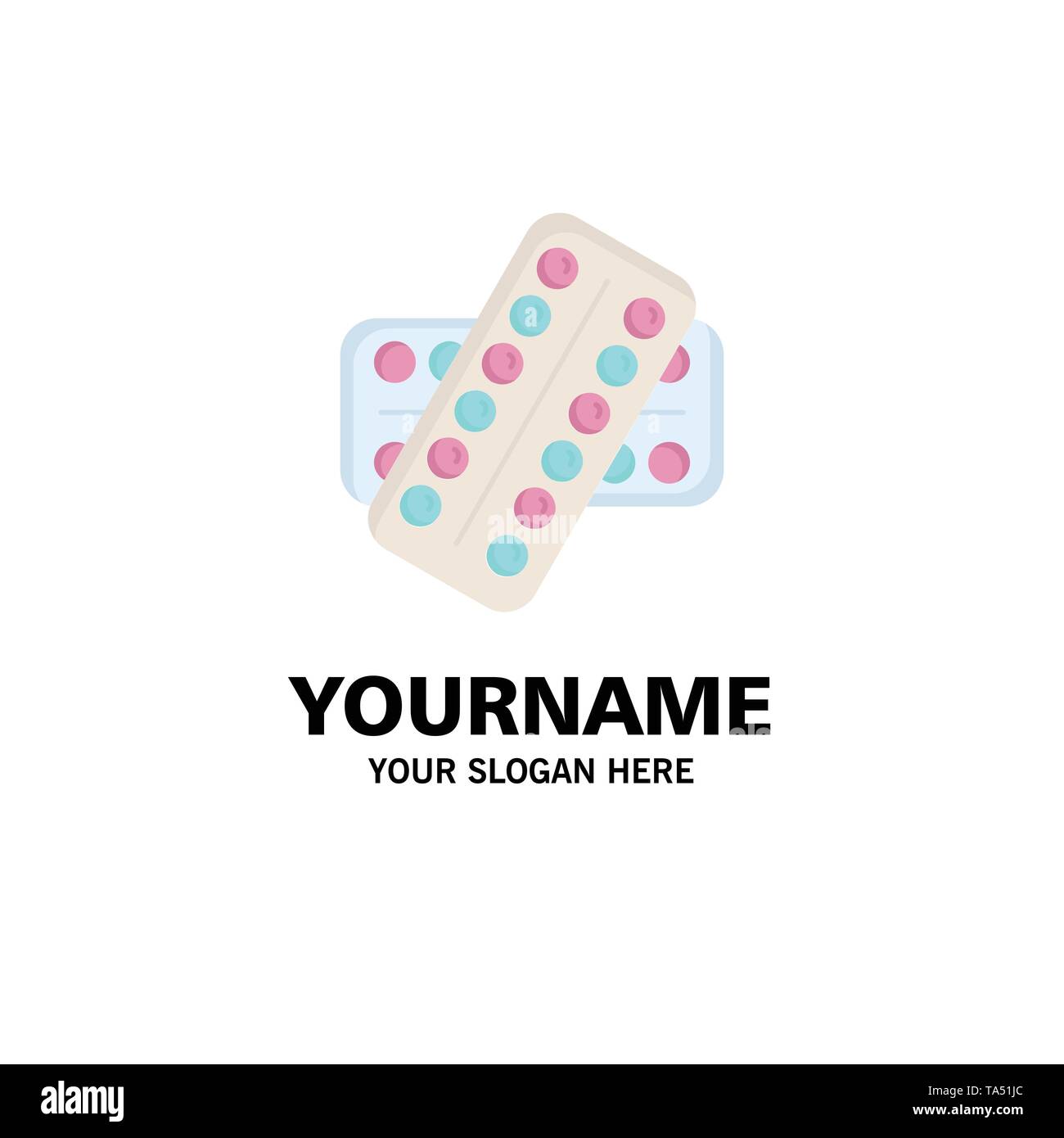 Woman tablets medicine Stock Vector Images - Alamy