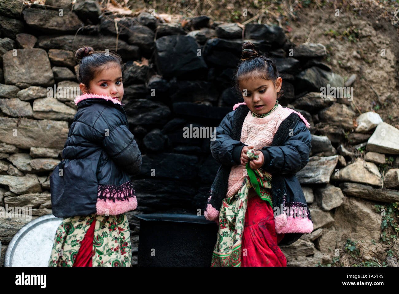 Cute indian twins High Resolution Stock Photography and Images - Alamy