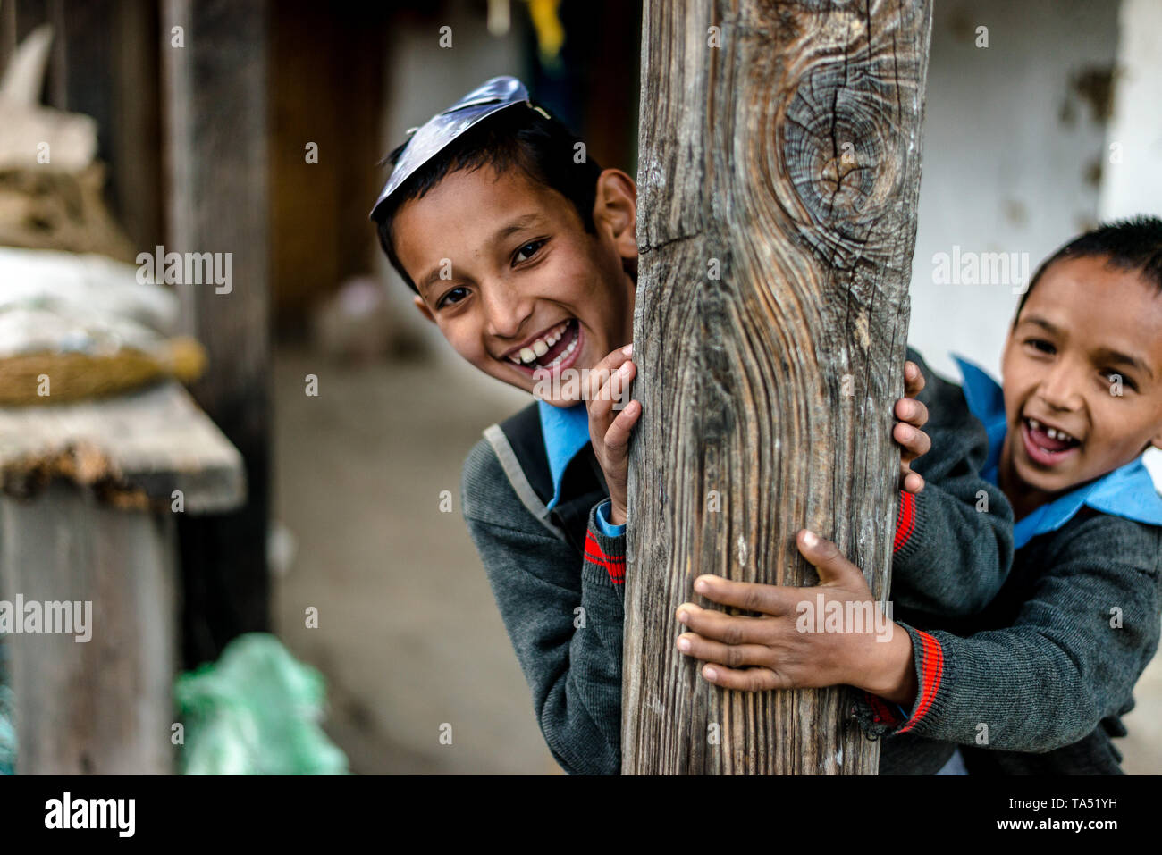 Kullu, Himachal Pradesh, India - November 26, 2018 : Portrait of ...