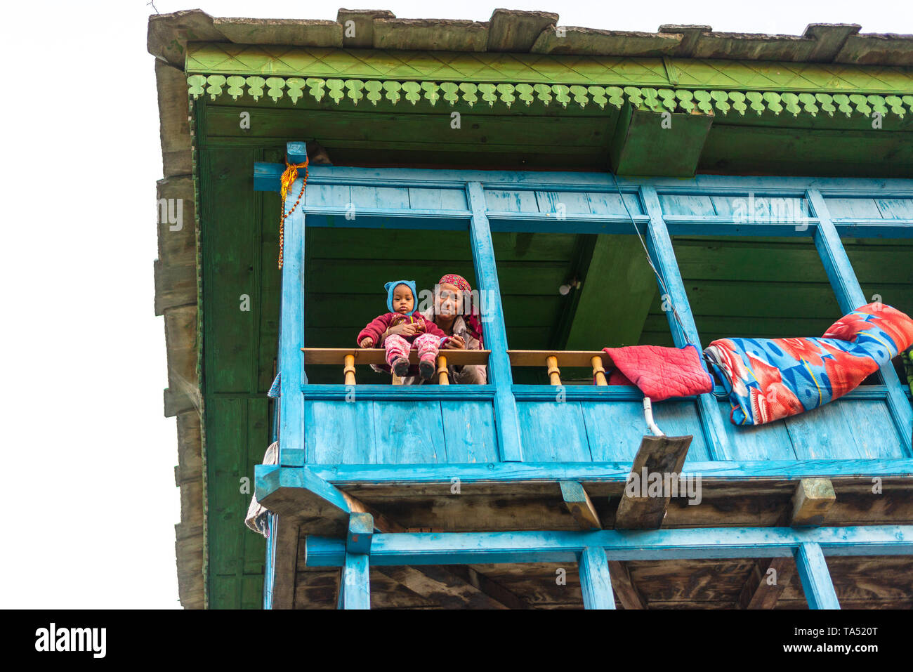 Kullu, Himachal Pradesh, India - November 26, 2018 : Photo of himalayan ...