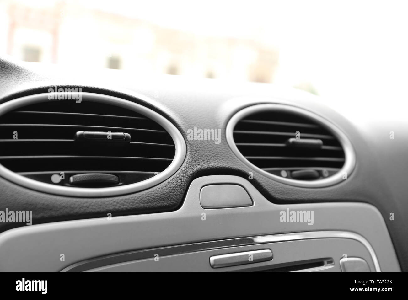 Air conditioner system in modern car Stock Photo - Alamy