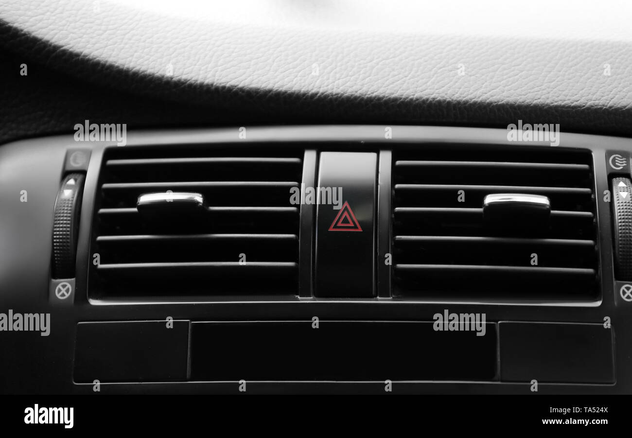Air conditioner system in modern car, closeup Stock Photo - Alamy
