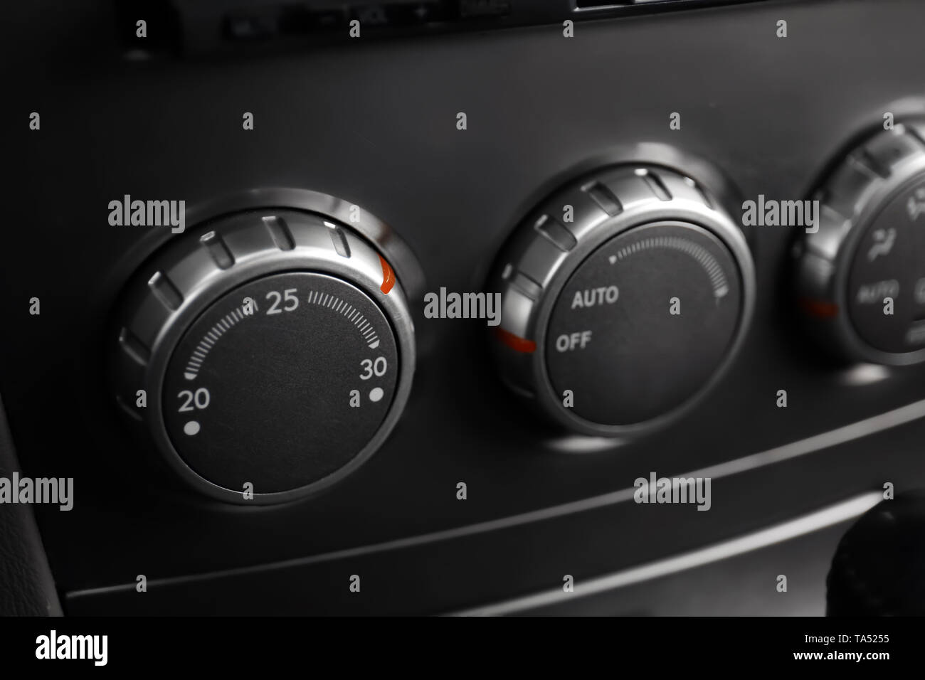 Air conditioner system in modern car, closeup Stock Photo - Alamy