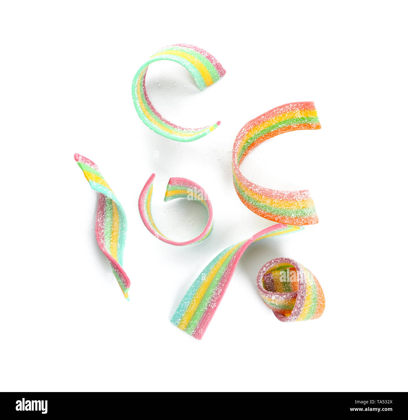 Candy stripes Cut Out Stock Images & Pictures - Alamy