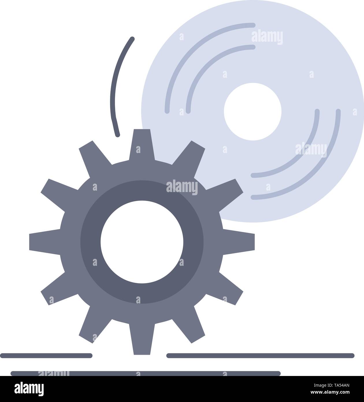 Installation disc Stock Vector Images - Alamy