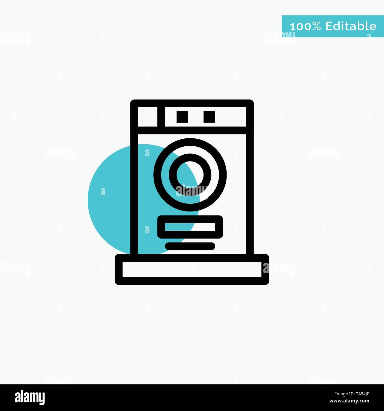 Clothes dryer vector vectors hi-res stock photography and images - Alamy