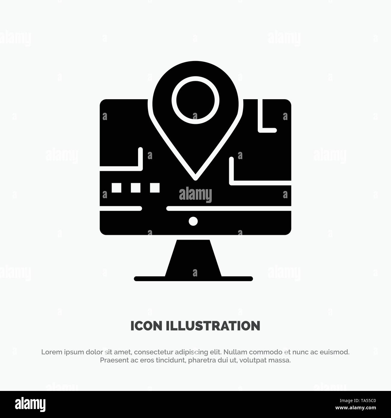 Computer topography Stock Vector Images - Alamy