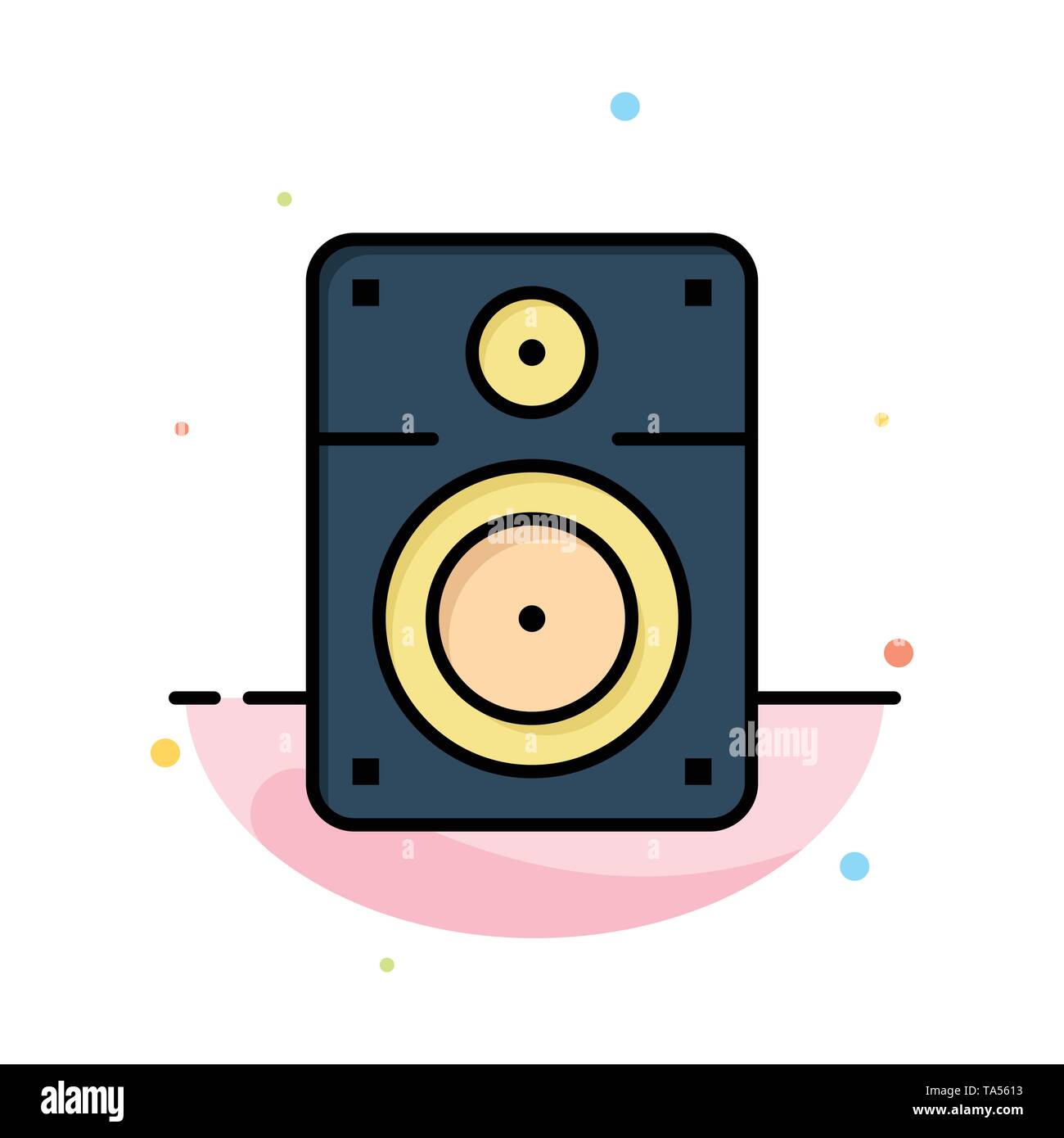 Old Speaker Texture Stock Vector Images - Alamy