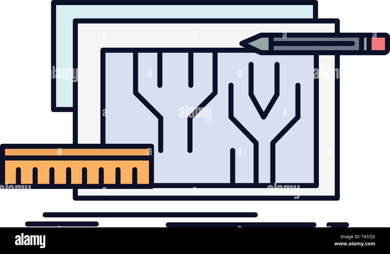 Electricity Architecture Mechanical Drawing High Resolution Stock ...
