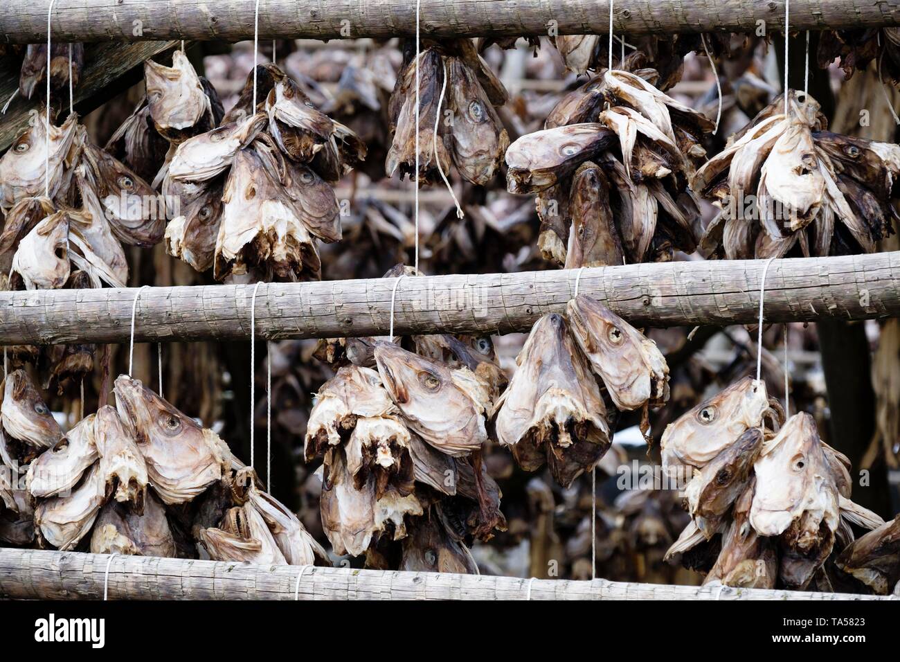 Traditional drying racks hi-res stock photography and images - Alamy