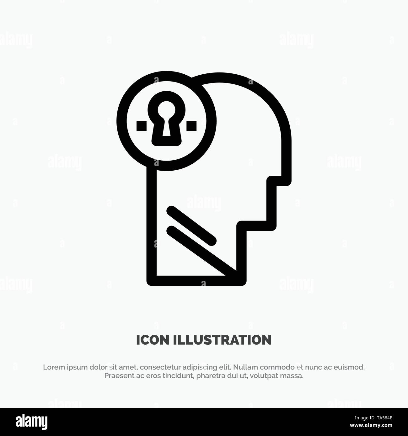 Idea mind Stock Vector Images - Alamy