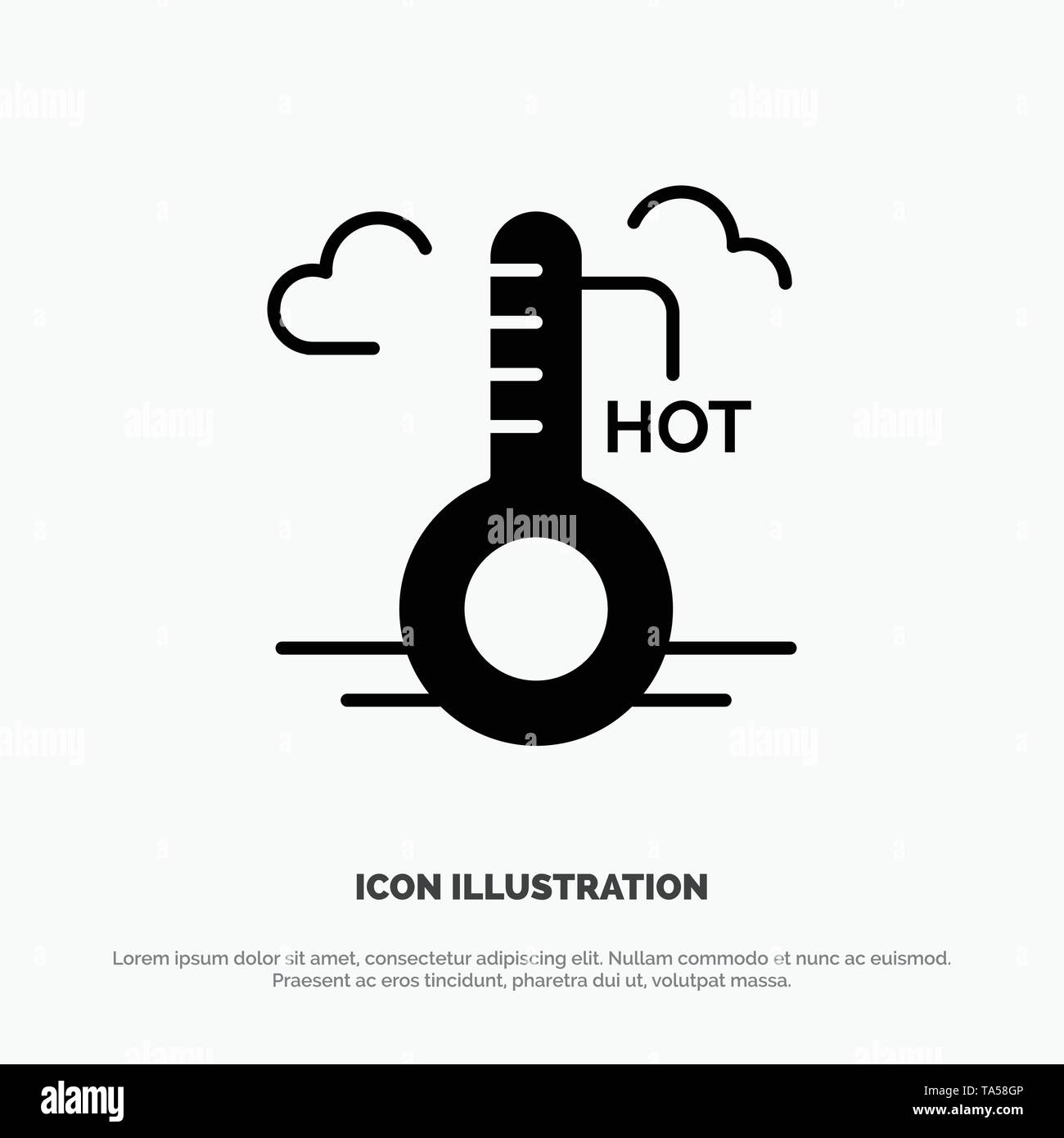 Hot week Stock Vector Images - Alamy