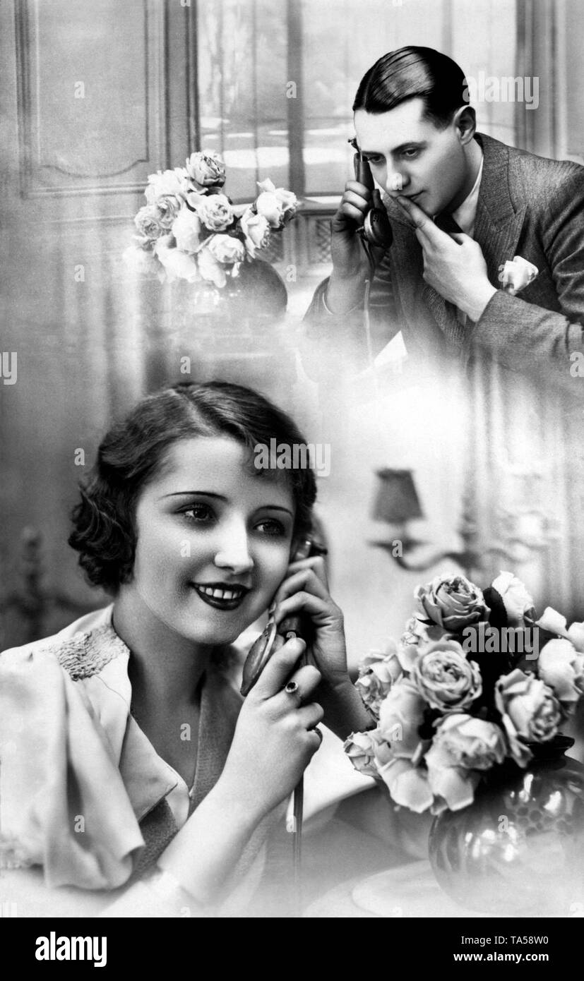 Bridal couple in 1920s hi-res stock photography and images - Alamy