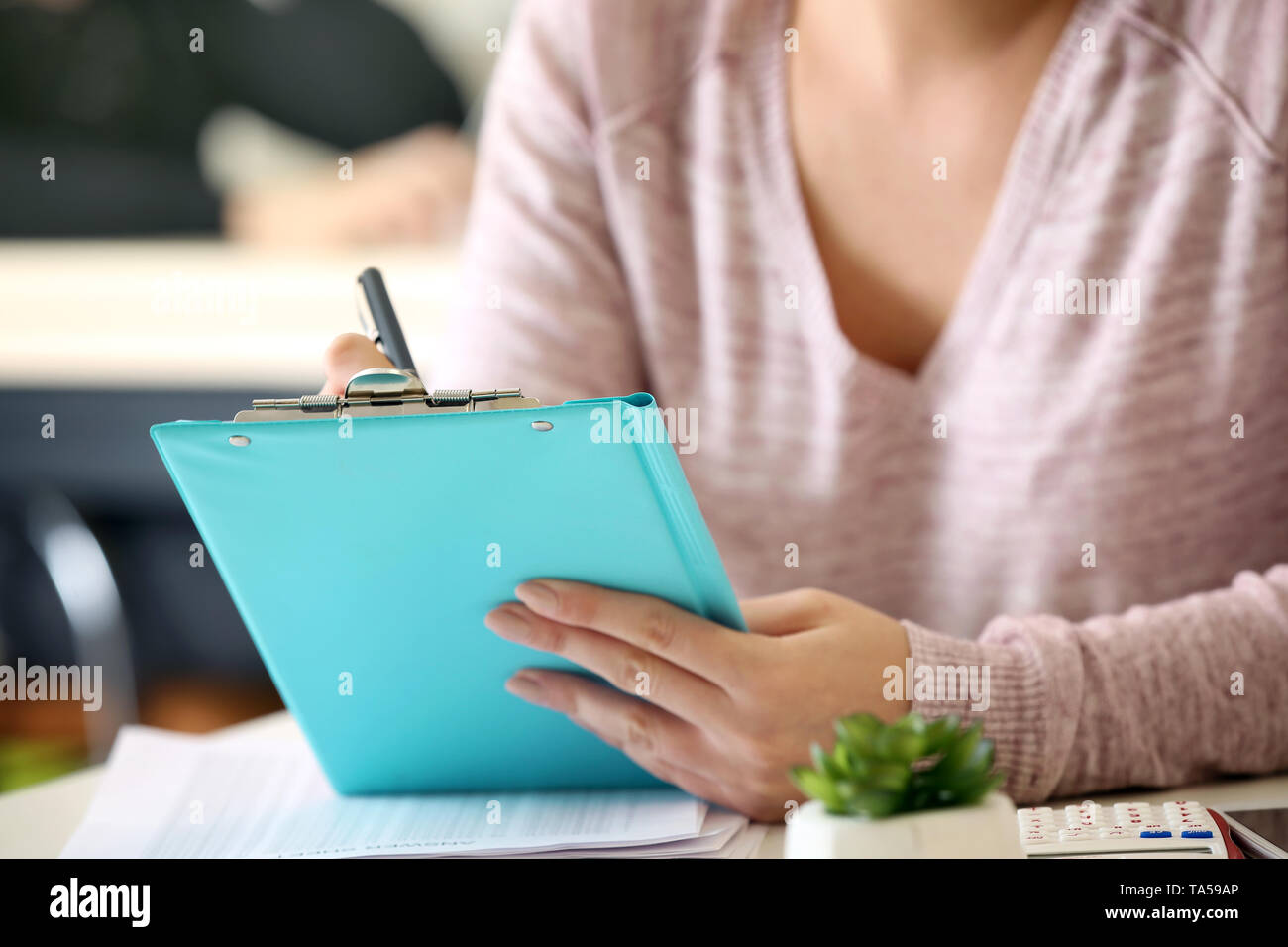 Passing the test hi-res stock photography and images - Alamy