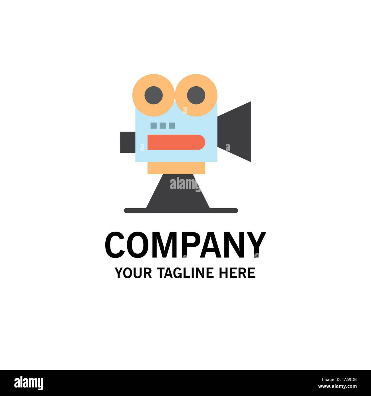 Hand held camera Stock Vector Images - Alamy