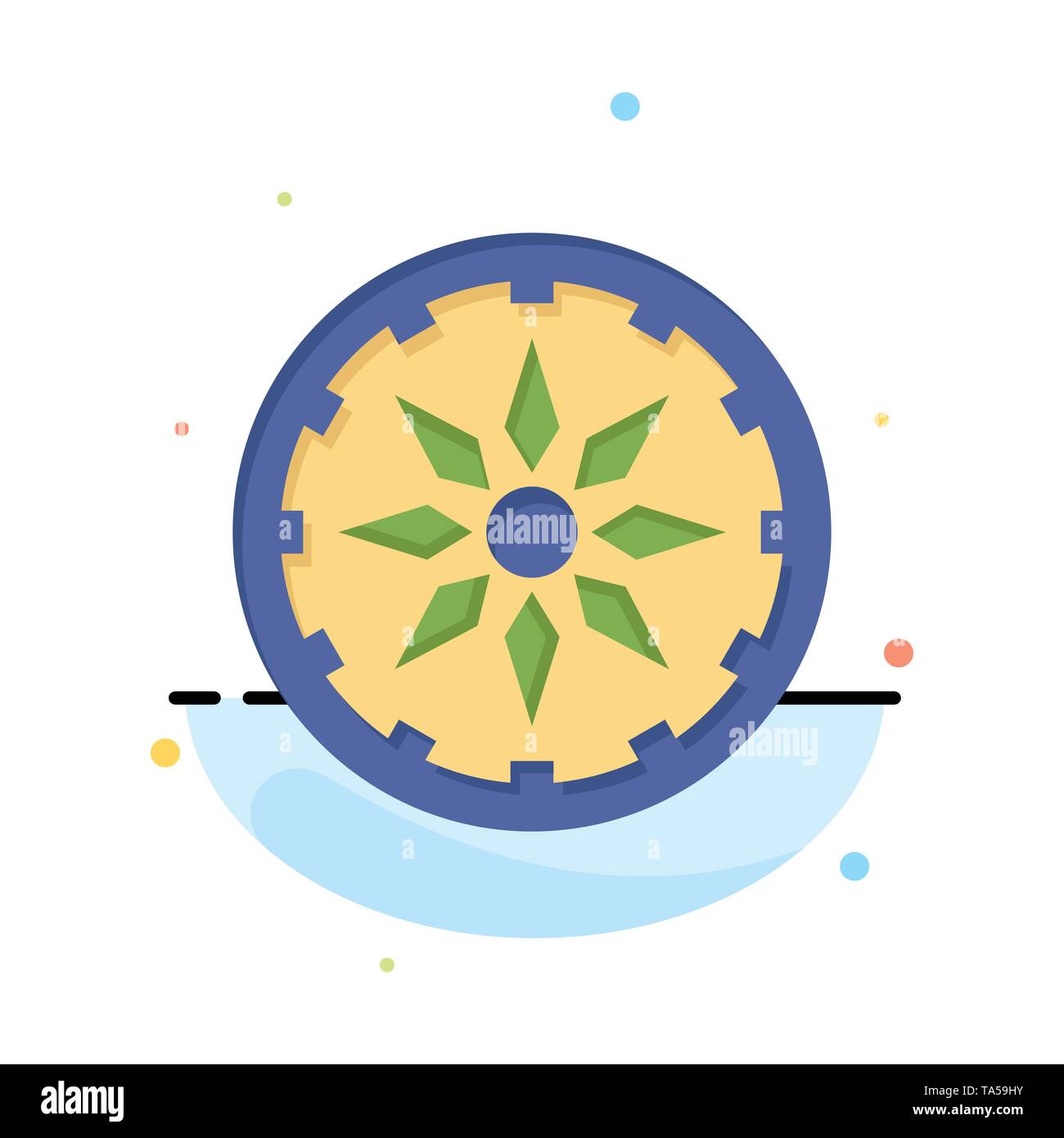 India flag circle Stock Vector Images - Alamy