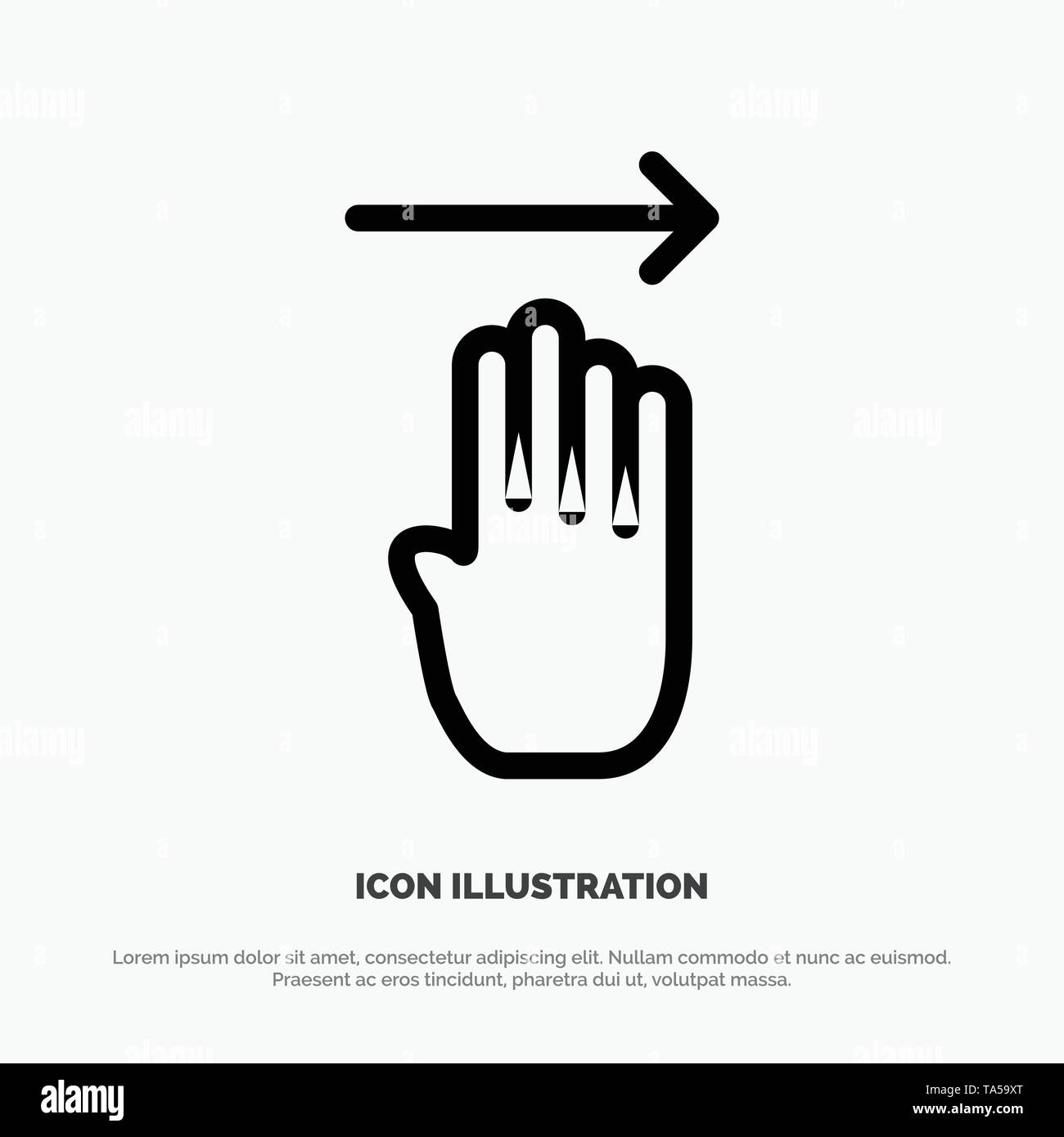 Finger punch Stock Vector Images - Alamy