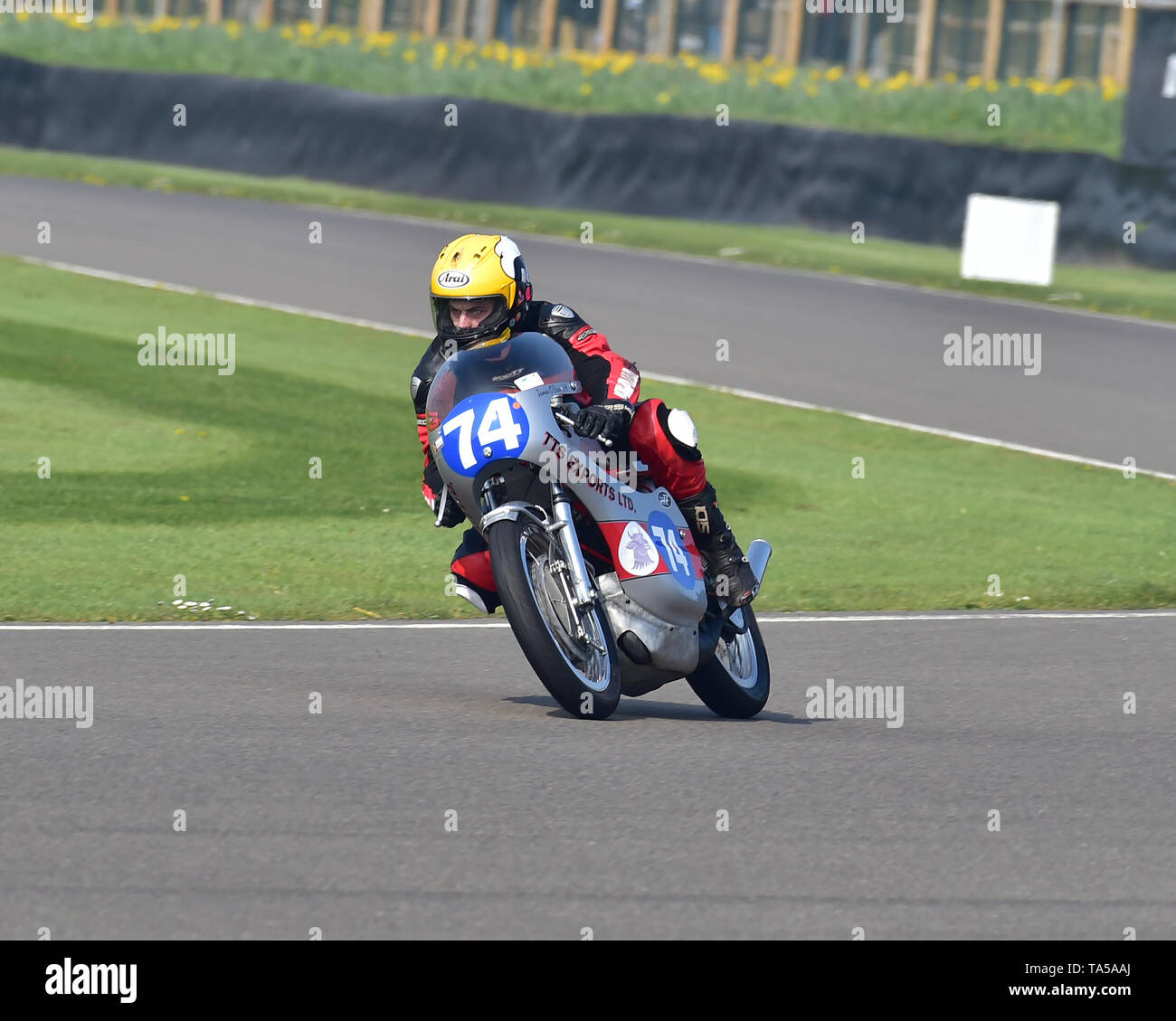 Jamie O'Brien, Yamaha Seeley, Yamsel TR3, Sheene Trophy, Goodwood, 77th ...