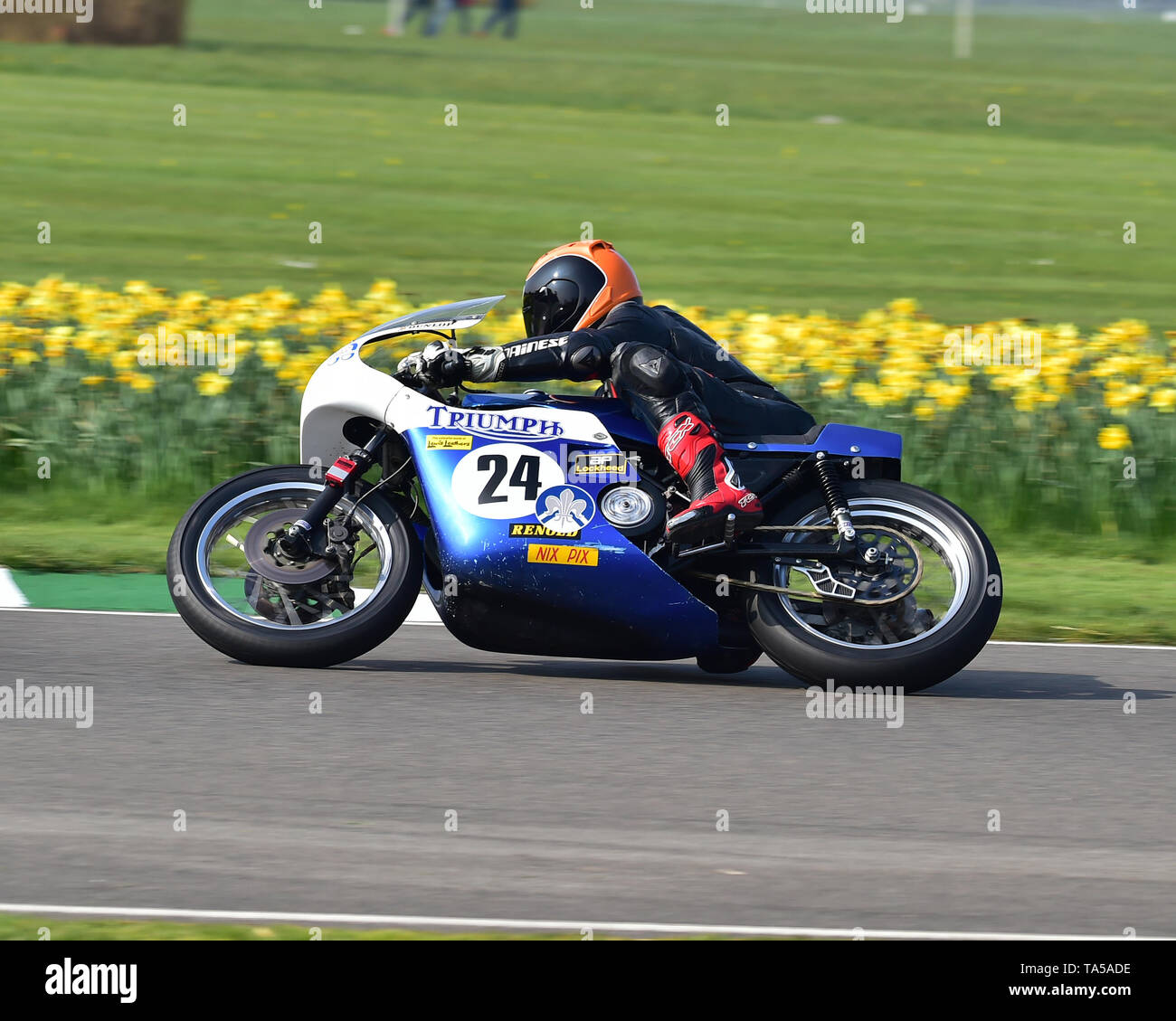 Brett Randall, Rob North Triumph T150, Sheene Trophy, Goodwood, 77th ...