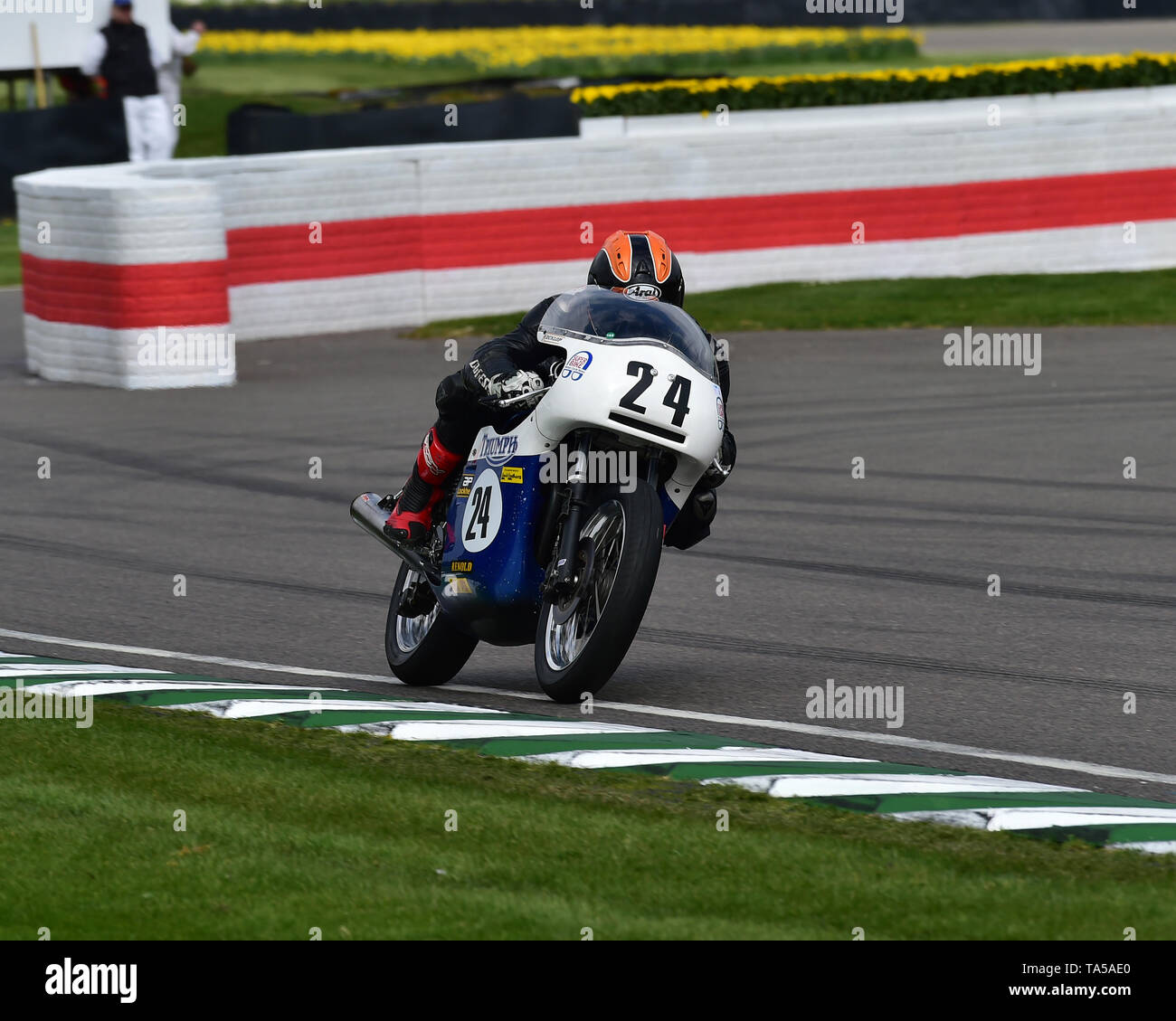 Brett Randall, Rob North Triumph T150, Sheene Trophy, Goodwood, 77th ...