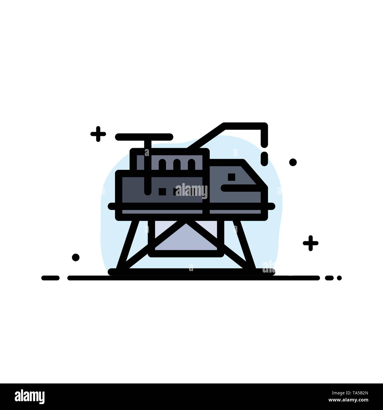 Construction, Engineering, Laboratory, Platform Business Flat Line ...