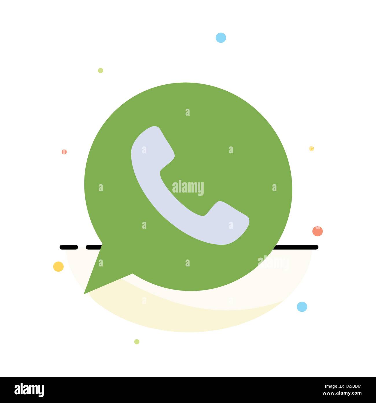 Whatsapp whats app logo icon Stock Vector Images - Alamy