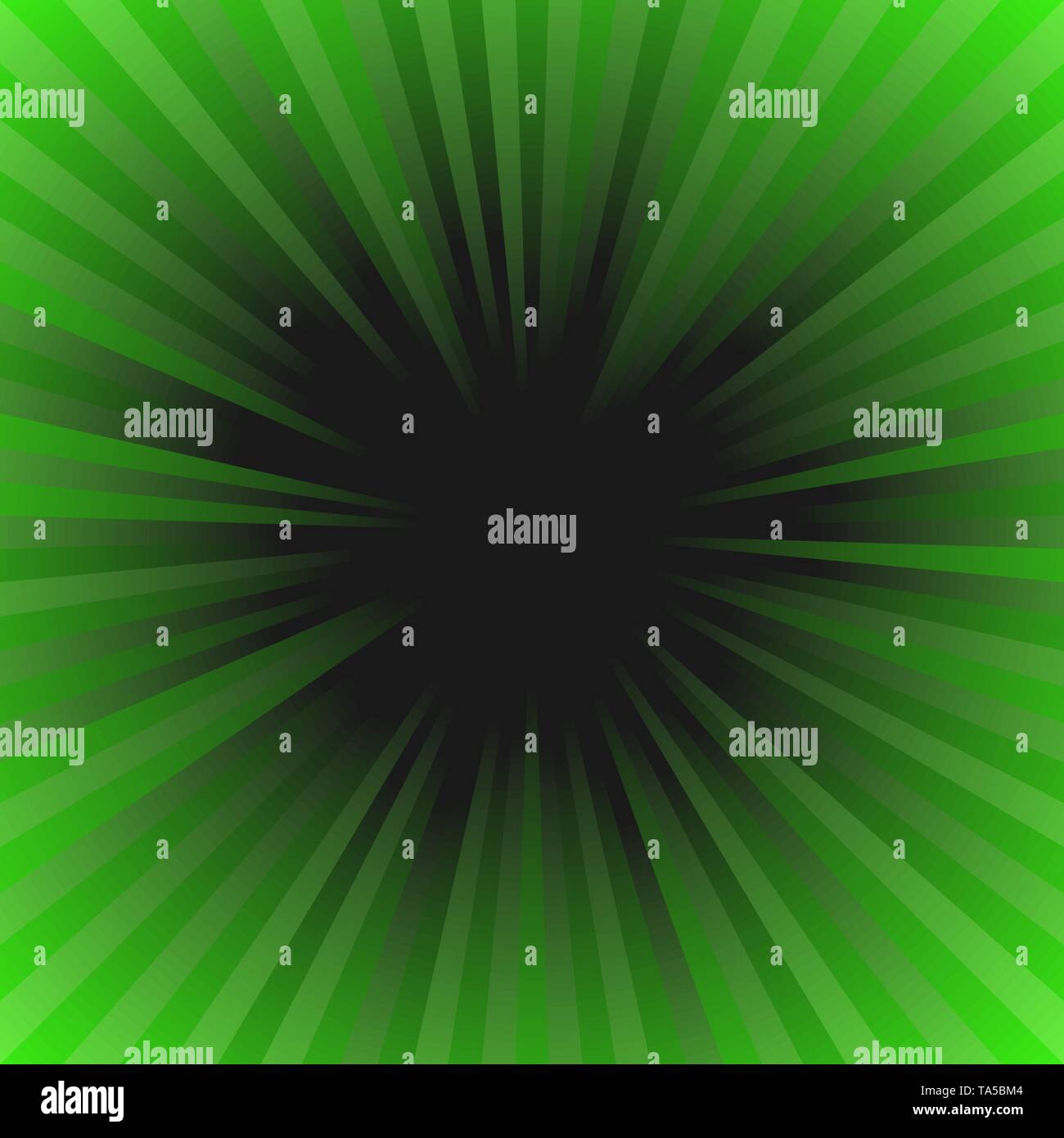 Green dynamic ray burst background - abstract gradient vector design ...