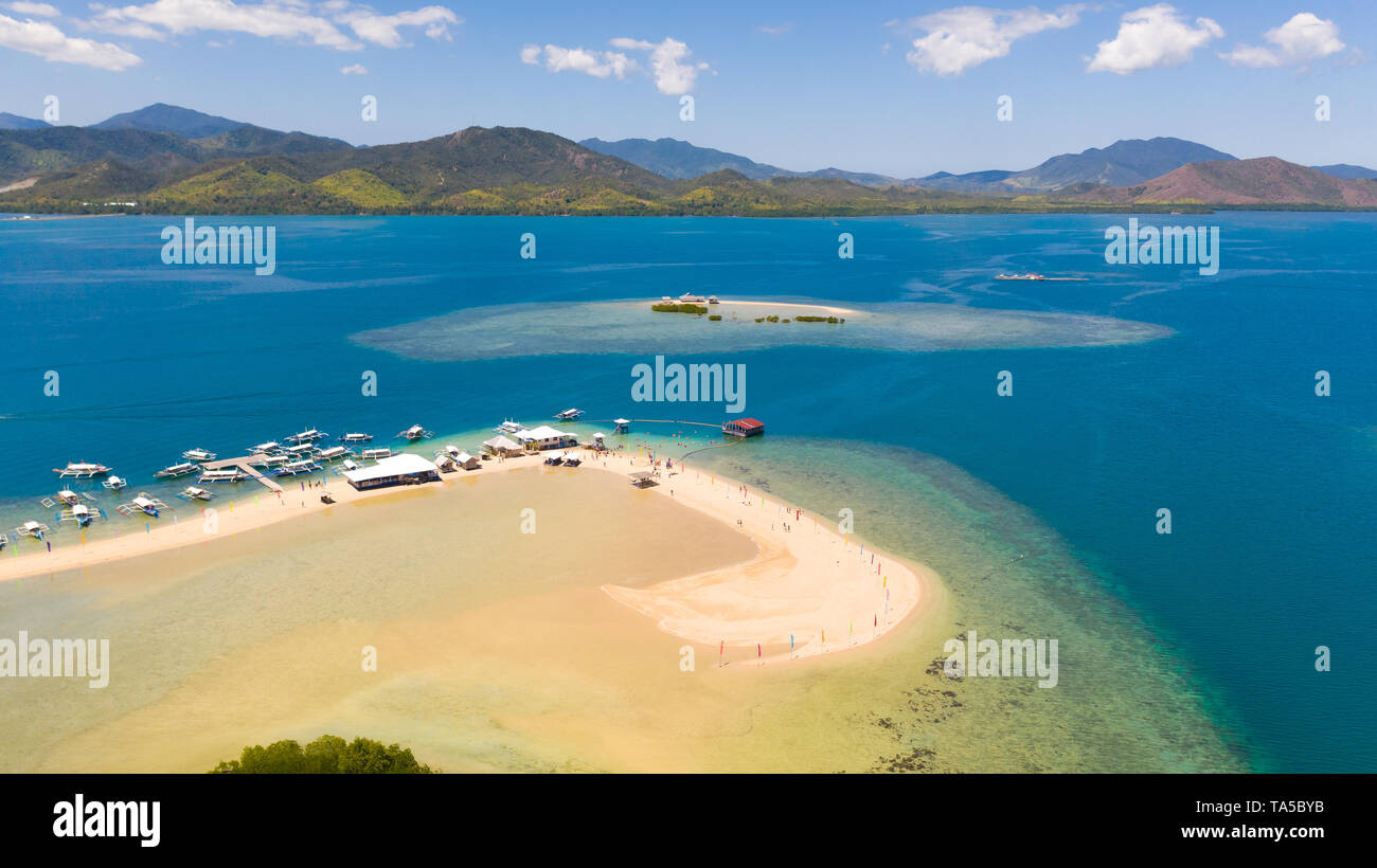 Luli island, Puerto Princesa, Palawan. Island hopping Tour at Honda Bay ...