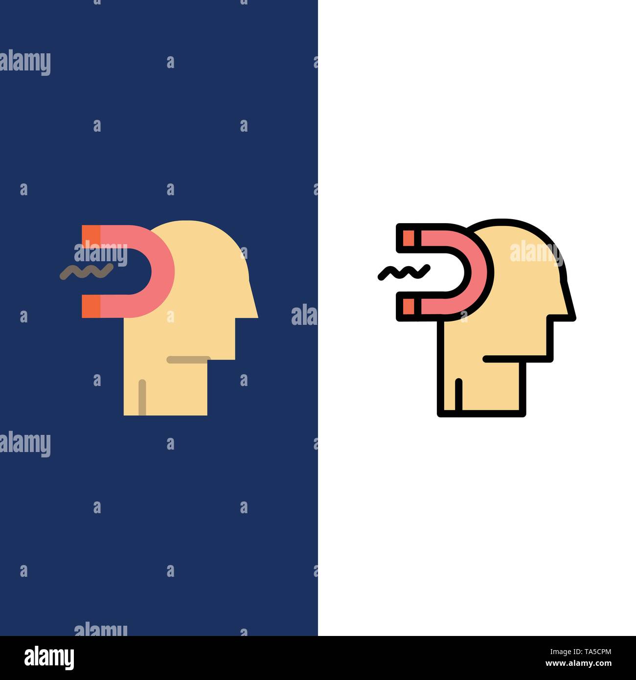 Power, Influence, Engagement, Human, Influence, Lead Icons. Flat and ...