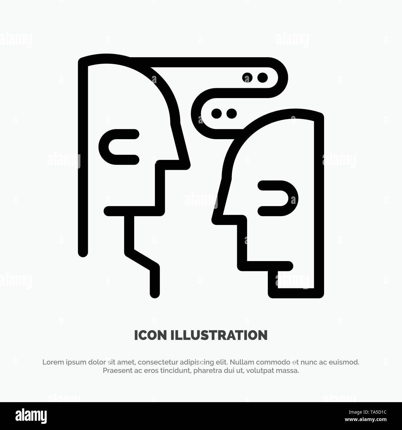 Human computer interaction vector vectors hi-res stock photography and ...