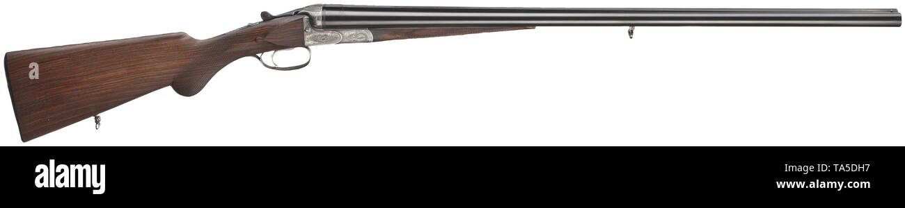 LONG ARMS, MODERN HUNTING WEAPONS, double-barrelled shotgun Miller ...