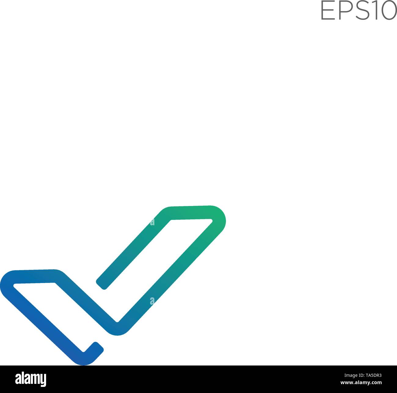 approval logo or symbol icon vector isolated element - vector Stock ...