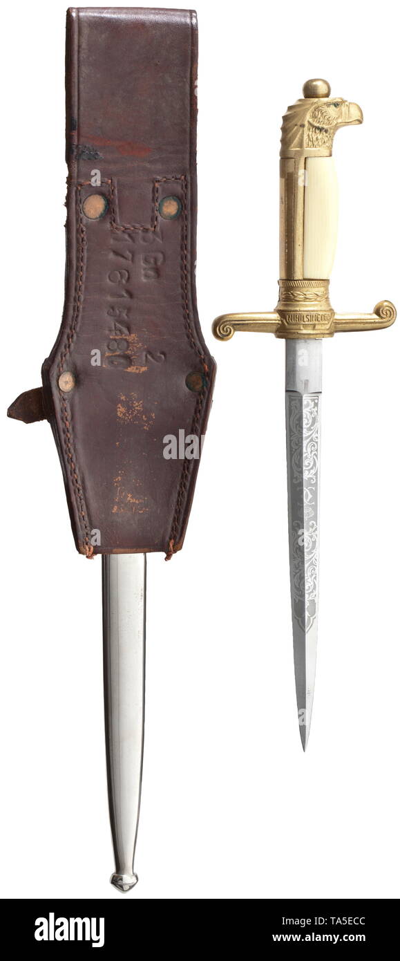 A fine dagger for Luftwaffe officers - German manufacture by "F. W ...