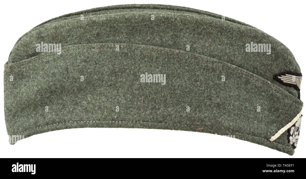 A garrison cap for enlisted men/NCOs of Waffen-SS infantry units depot ...
