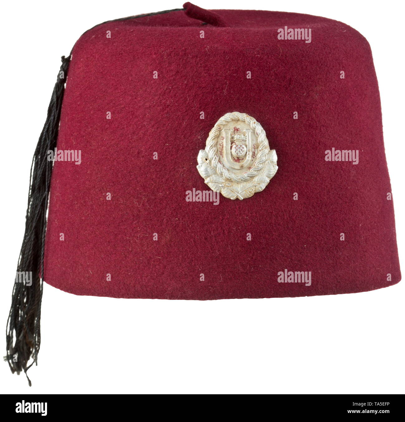 A fez to the dress uniform of Moslem Ustascha members early issue ...