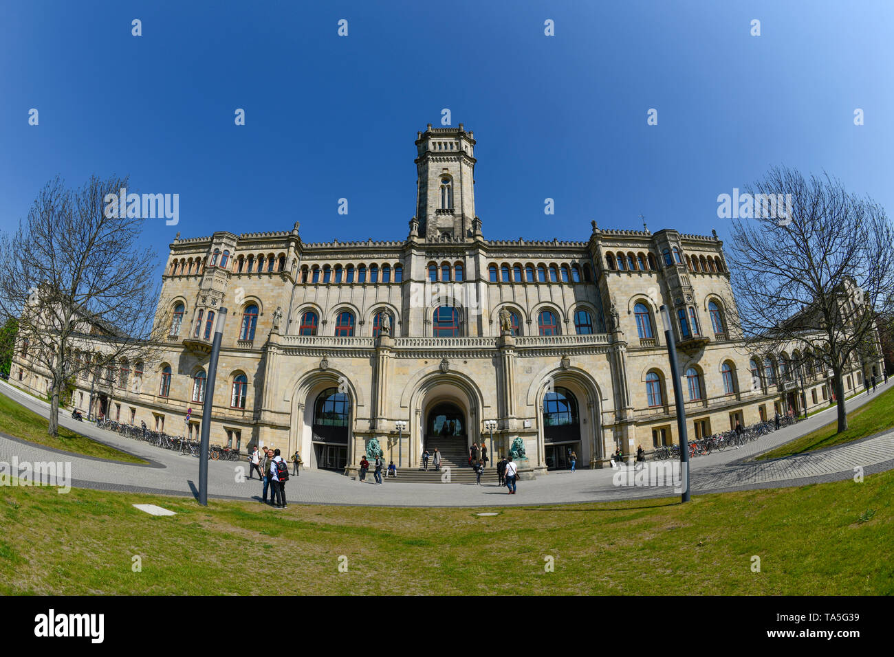 Gottfried wilhelm leibniz universitaet hannover hi-res stock ...