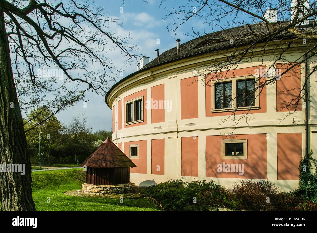 Yellow round fortress hi-res stock photography and images - Alamy