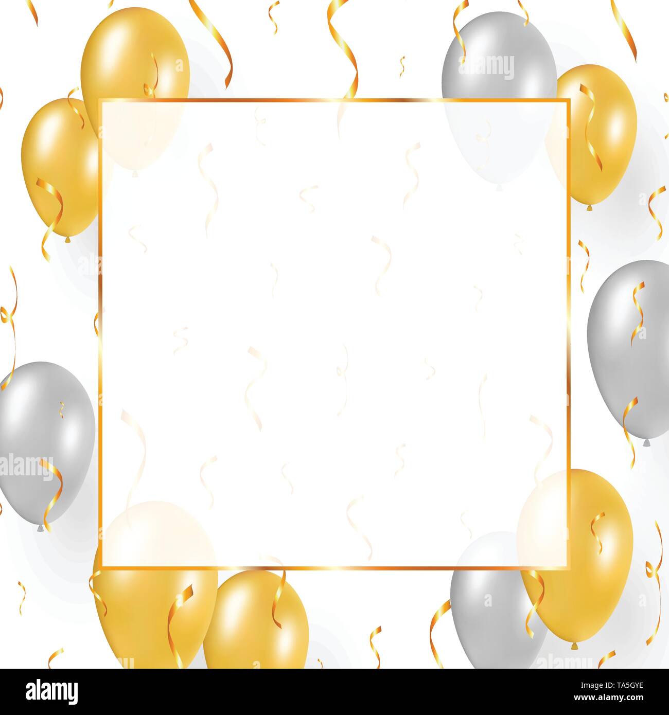 Silver confetti transparent Stock Vector Images - Alamy