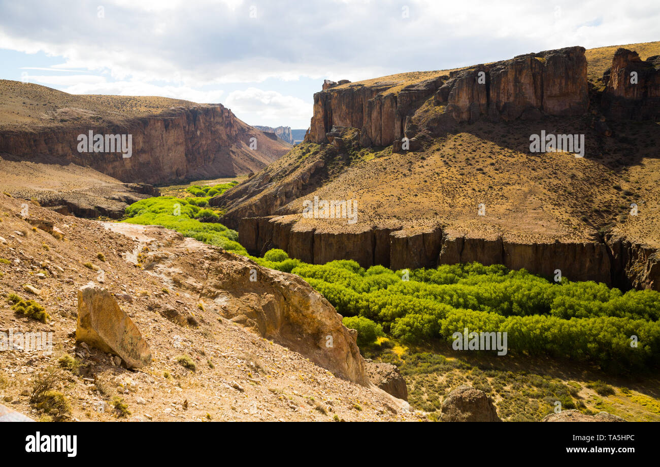 Canyon of the rio pinturas hi-res stock photography and images - Alamy