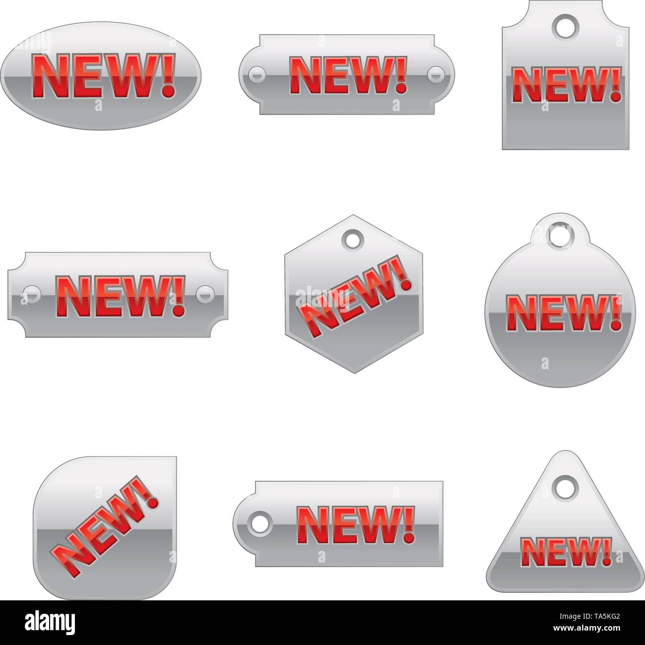 New banners Stock Vector Images - Alamy