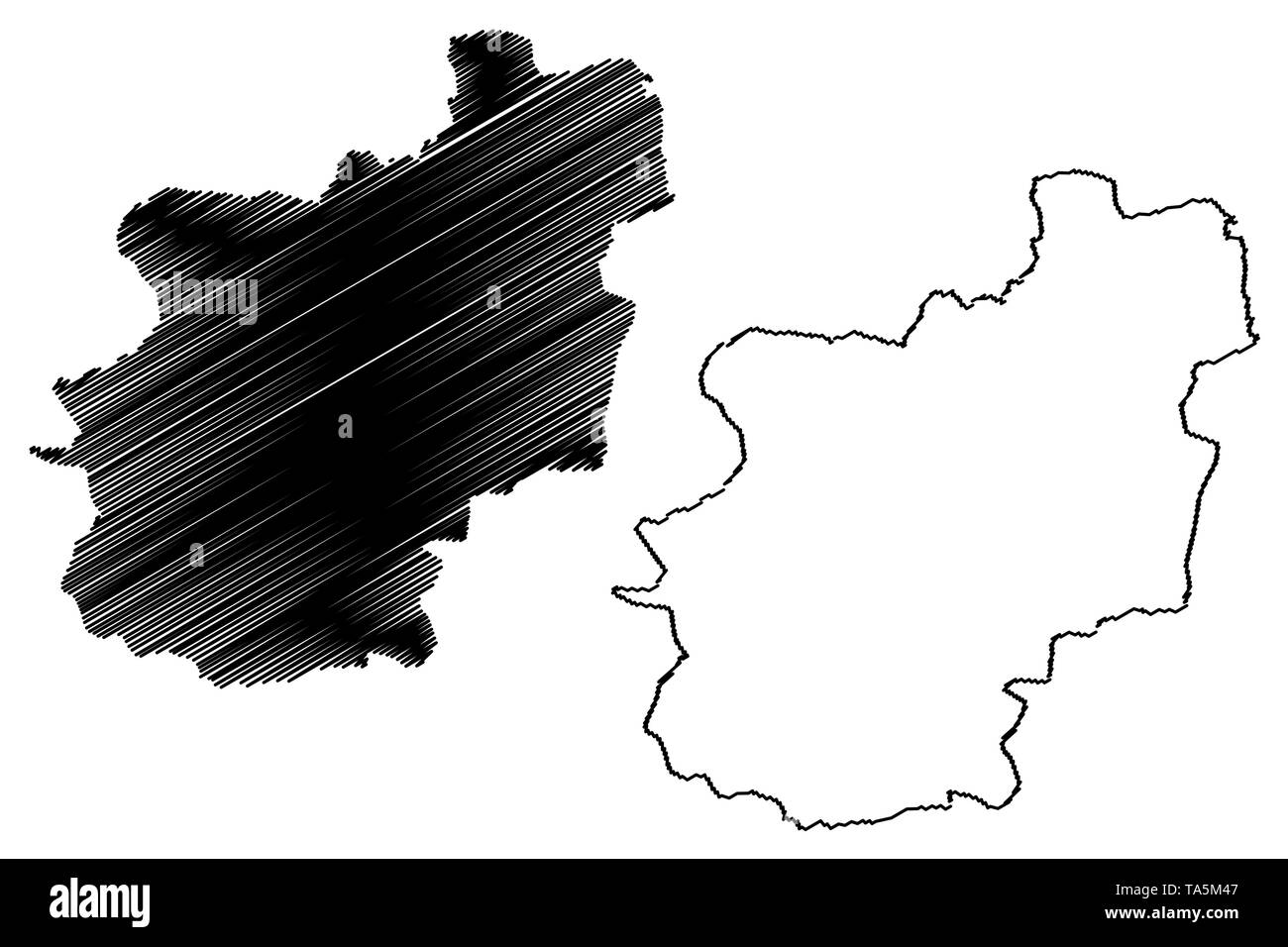 Cuanza Norte Province (Provinces of Angola, Republic of Angola) map ...