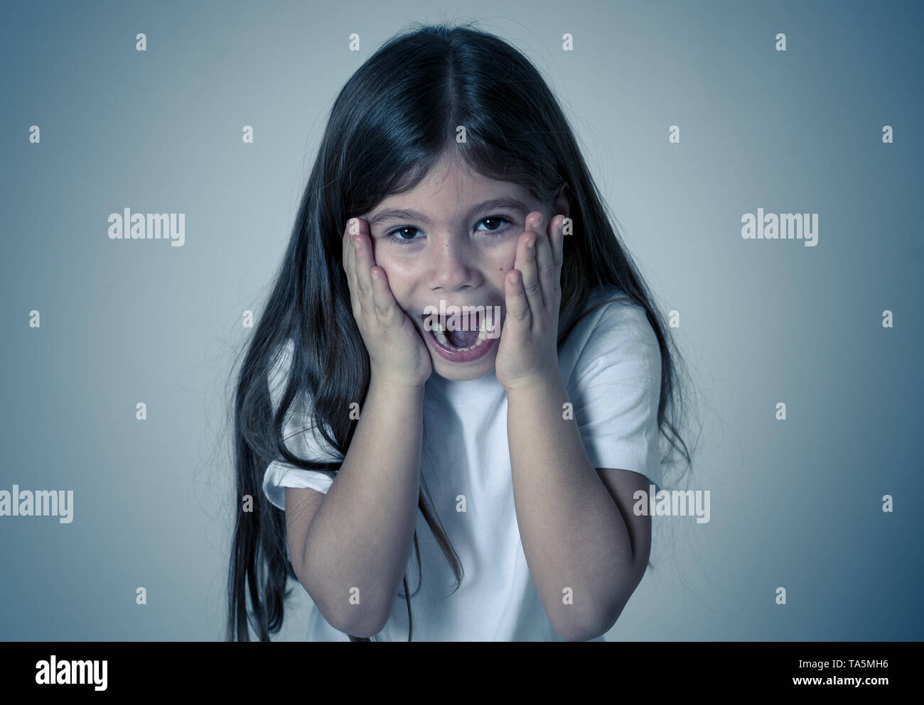 Happy kid excited hi-res stock photography and images - Alamy
