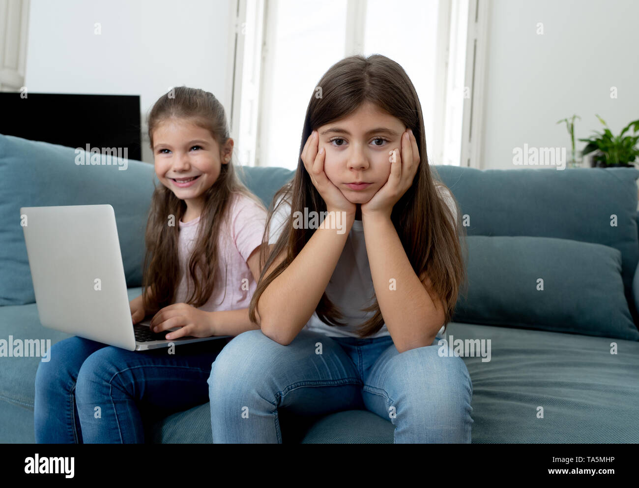 Sibling interaction hi-res stock photography and images - Alamy