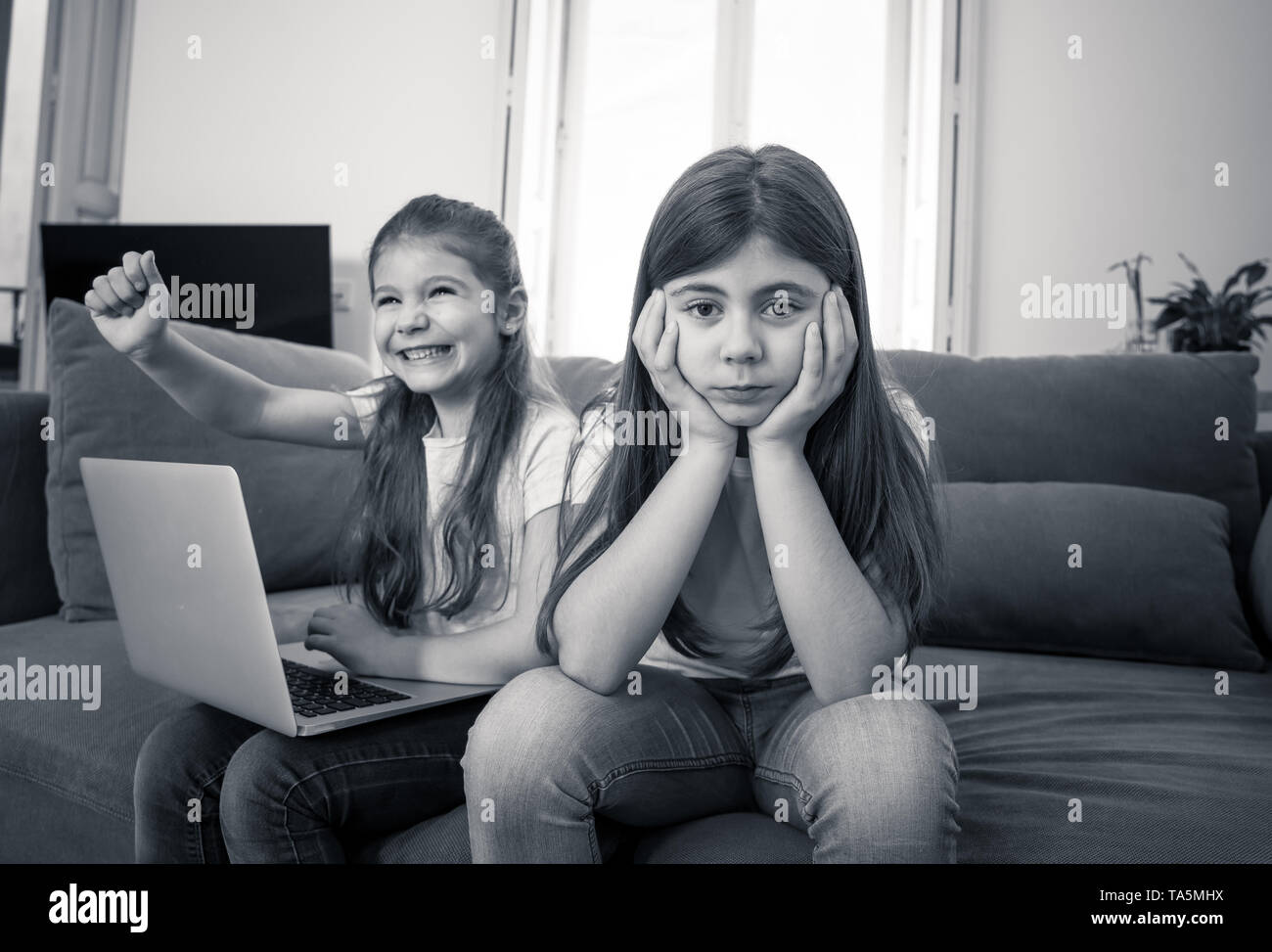 Sibling interaction hi-res stock photography and images - Alamy