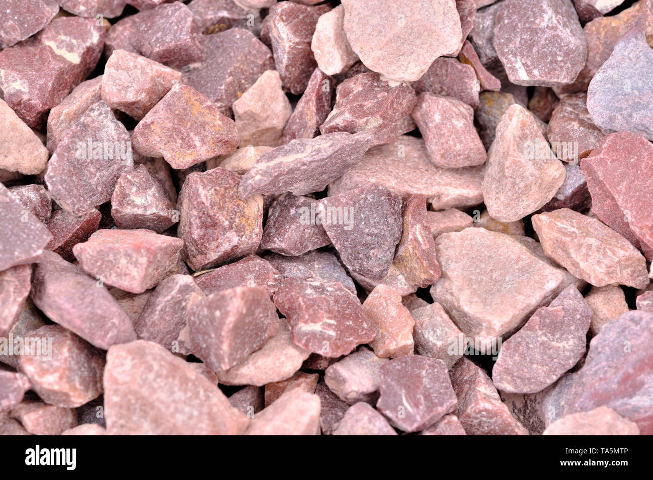 Decorative stone construction crumb close-up macro photo of a stone ...